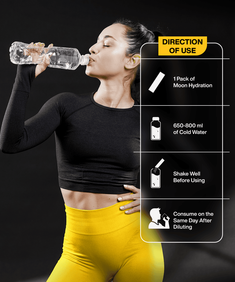 Moon Lunar Hydration Booster | Lemon Flavor | Electrolyte Drink Mix ...