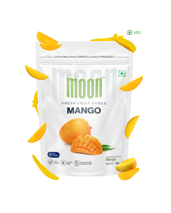 Buy Freeze Dried Mango Cubes | Freeze Dried Healthy Snack Fruit Cubes ...
